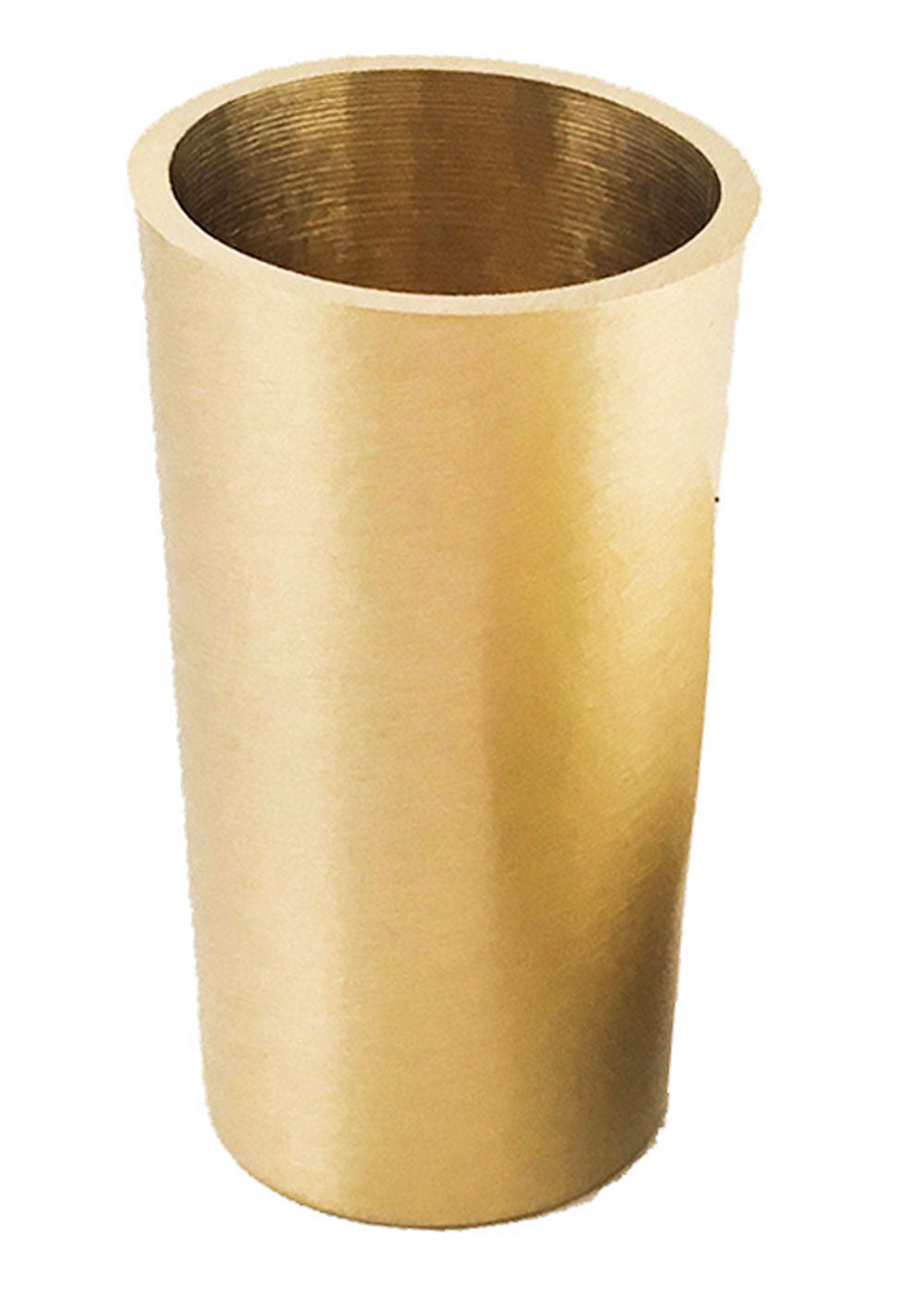 Mondrian Satin Brass Leg Cup – Heritage Components