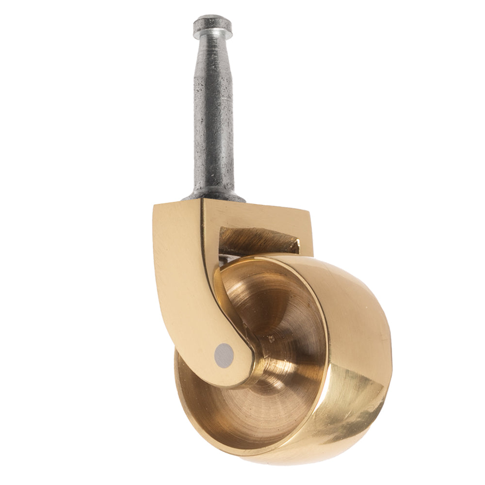 Brass Castor for Furniture Grip Neck | Beds, Sofas, Chairs – Heritage ...
