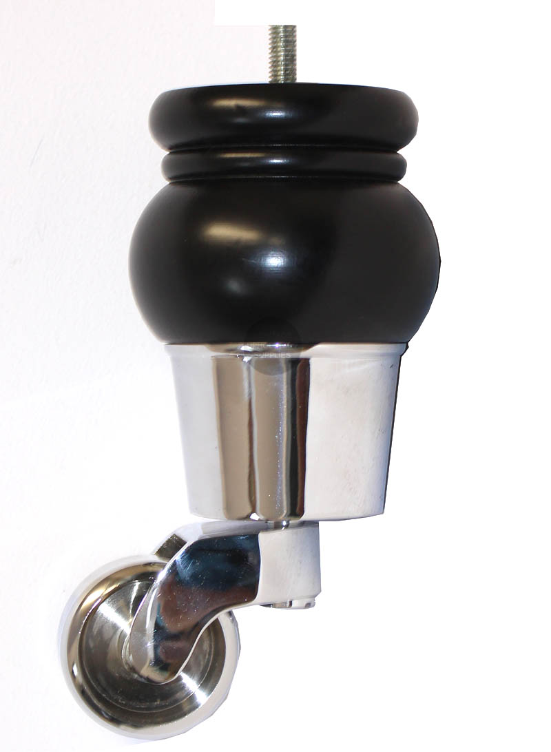 Antonia Furniture Legs with Extra Large Round Cup Castors – Heritage ...