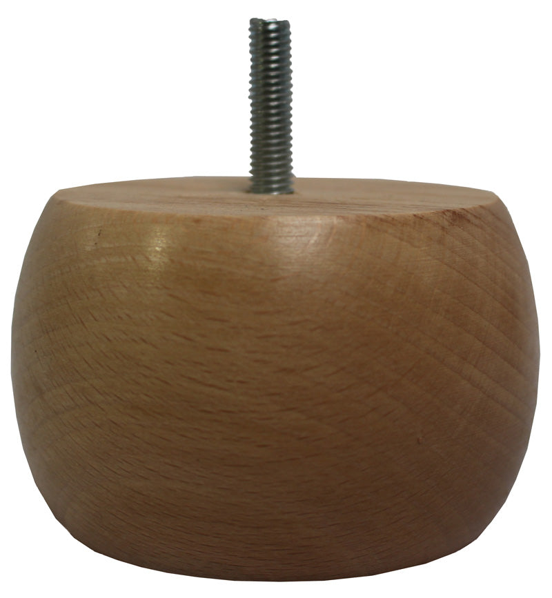 Curved Bun Feet | Wooden Furniture Foot for Sofas or Chairs – Heritage ...